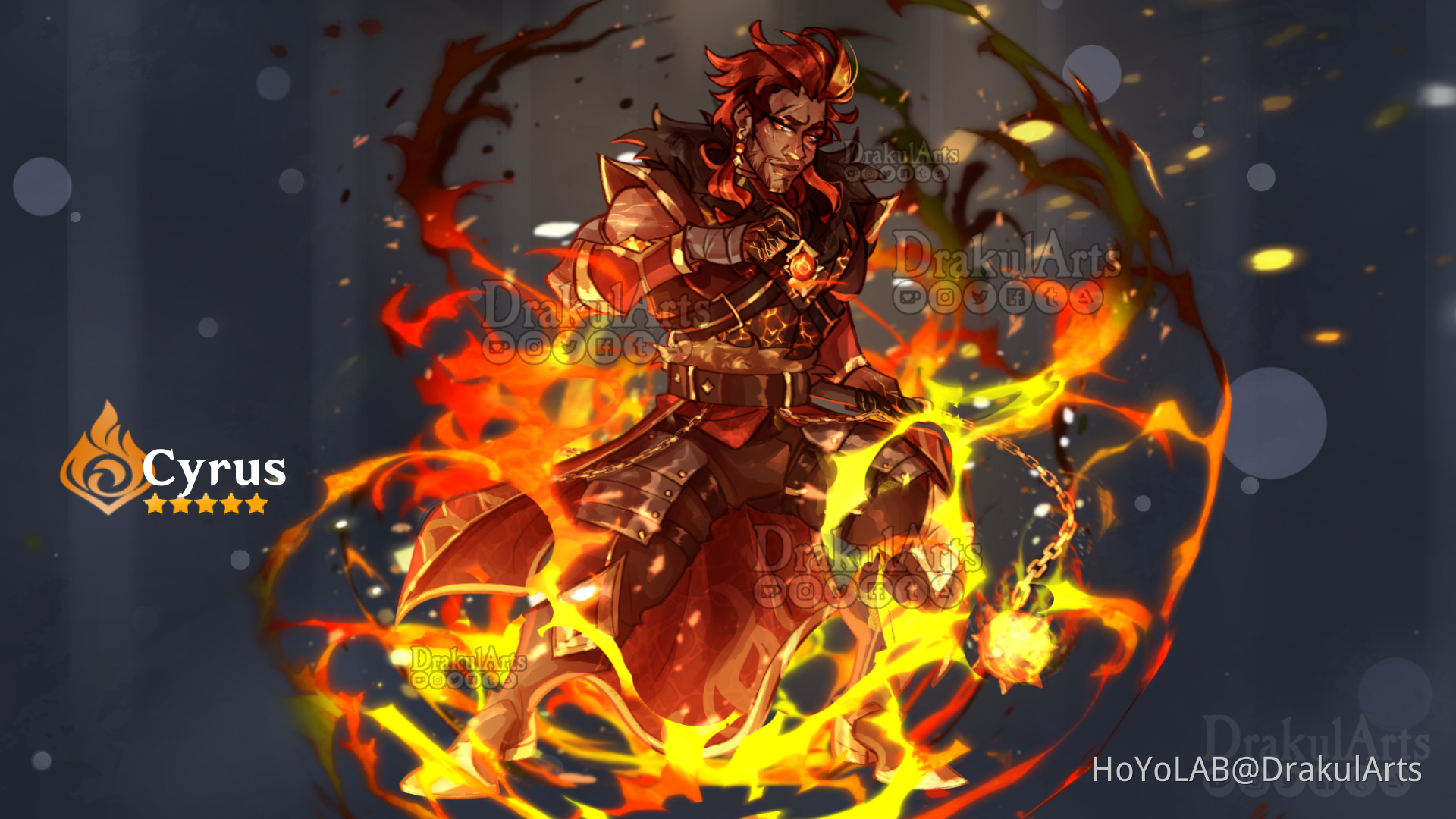 [OC] Cyrus Behemoth Genshin Impact | HoYoLAB