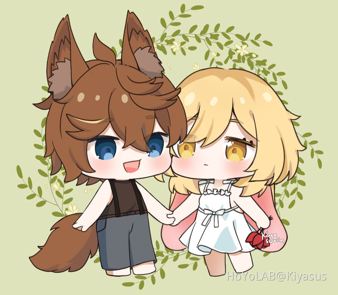 fox childe & bunny lumine Genshin Impact | HoYoLAB