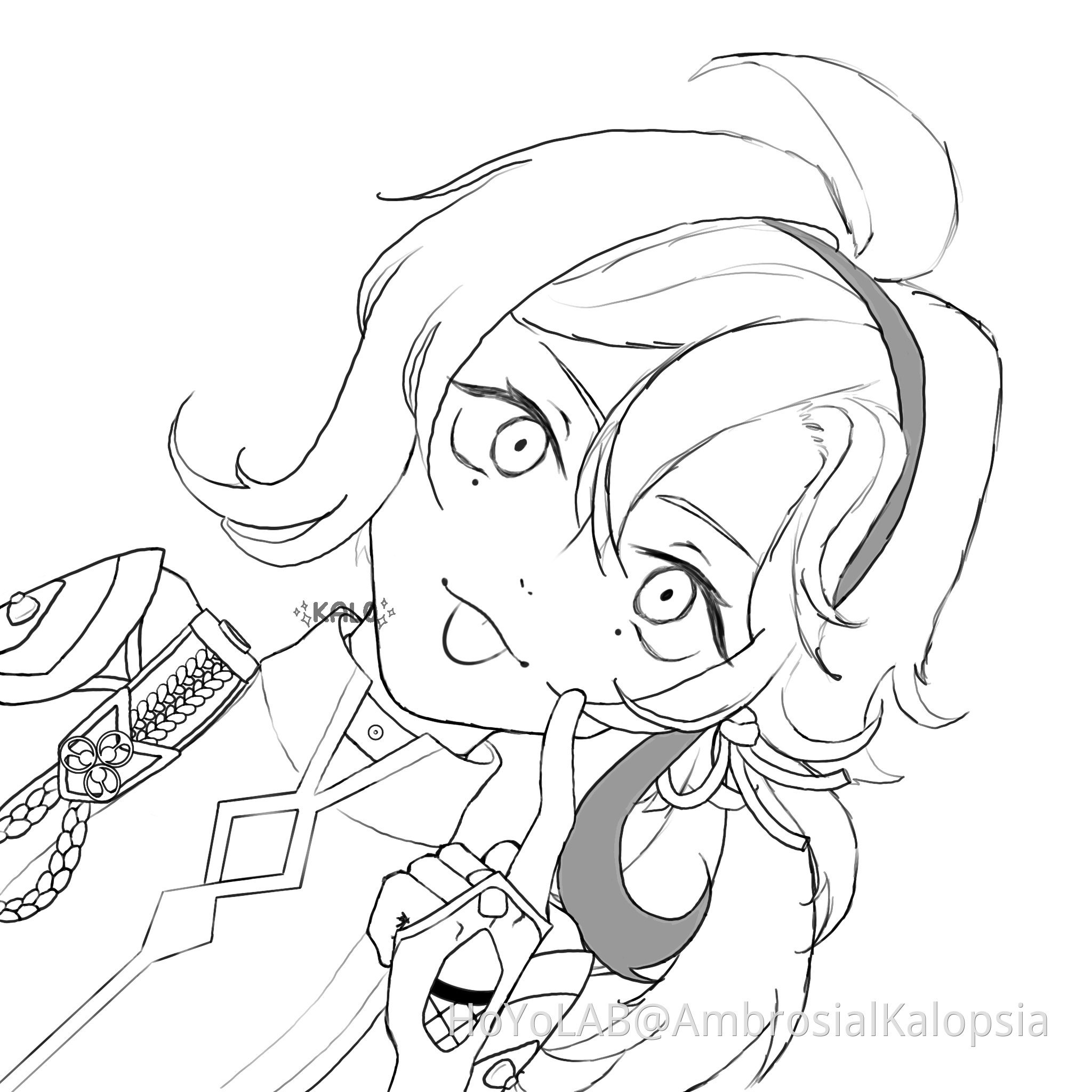 Heizou sketch :) Genshin Impact | HoYoLAB