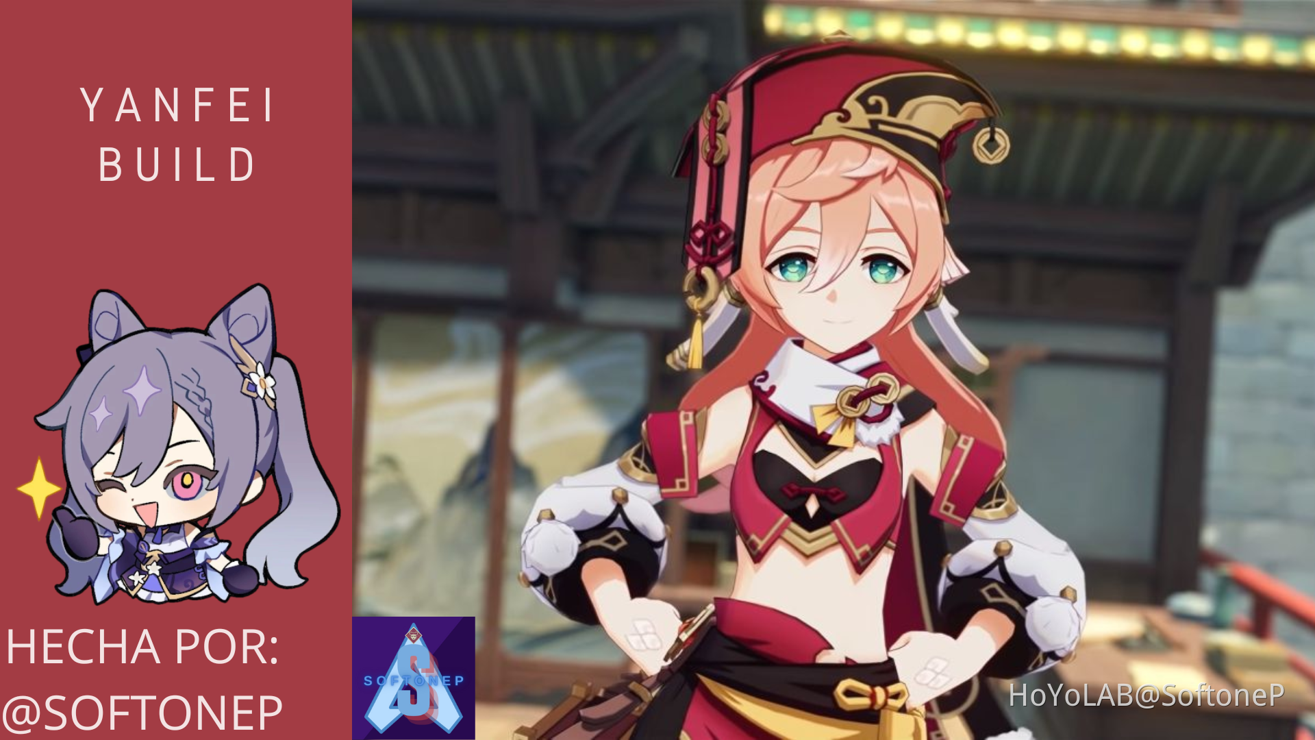 YANFEI BUILD | POR SOFTONEP Genshin Impact | HoYoLAB