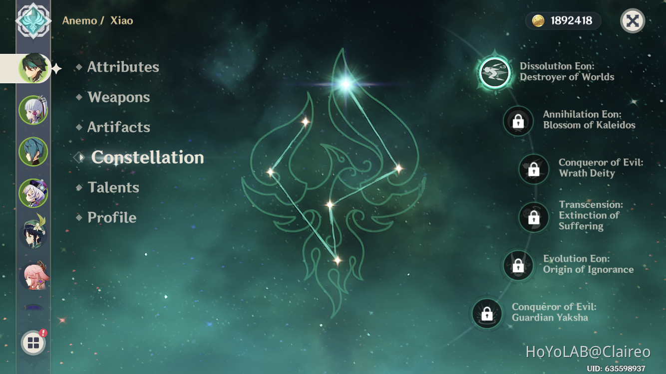 C1 Xiao!! | Genshin Impact | HoYoLAB