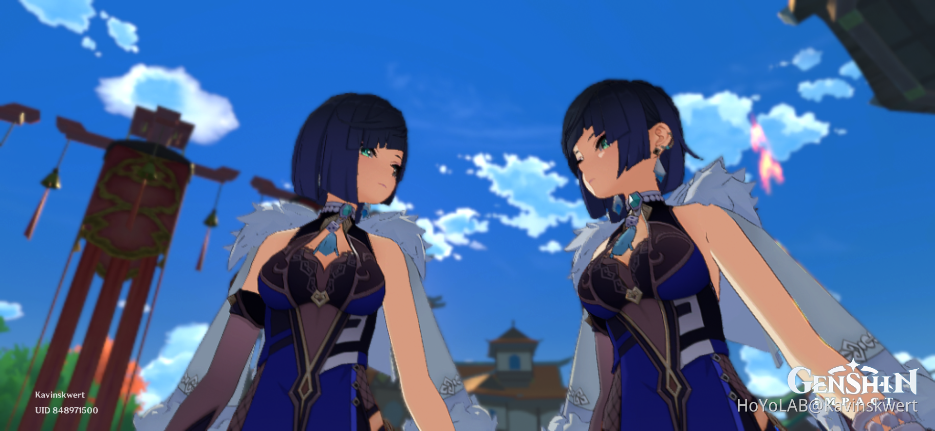 yelan from event banner and skyward pride from standard banner Genshin ...