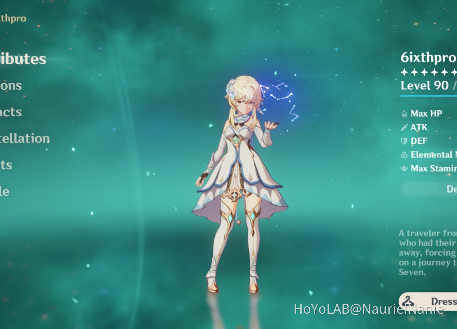 [CHARACTER RATE] MC LUMINE Genshin Impact | HoYoLAB