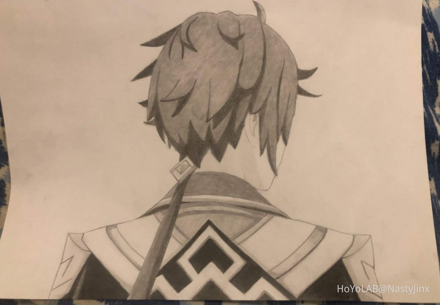 Zhongli drawing Genshin Impact | HoYoLAB
