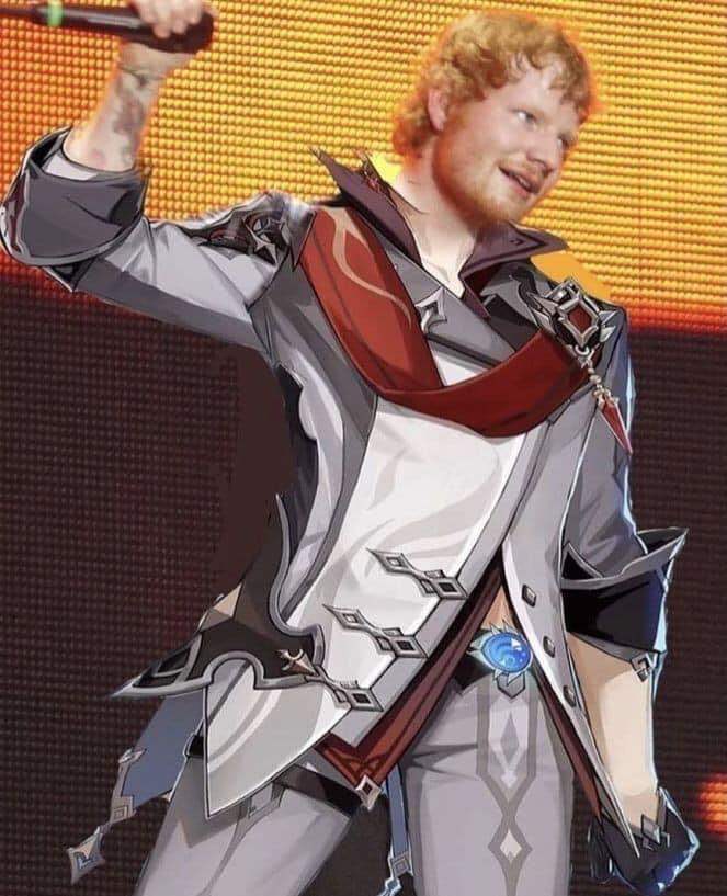 Tartaglia as Ed Sheeran #3 Genshin Impact | HoYoLAB