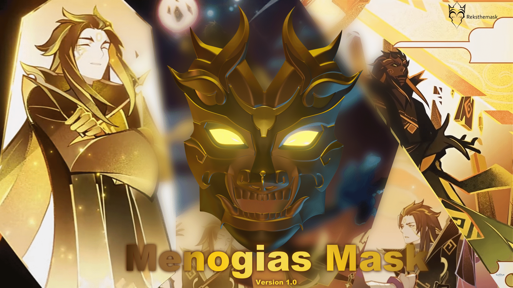 Menogias Mask (Geo Yaksha) Genshin Impact | HoYoLAB