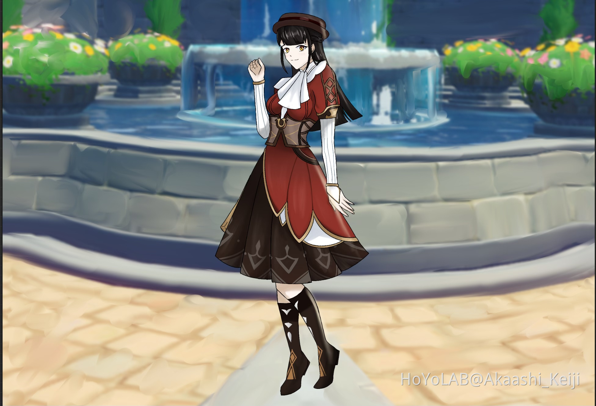 NPC drawing Genshin Impact | HoYoLAB