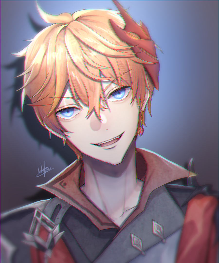 I drew Childe a while back! Genshin Impact | HoYoLAB