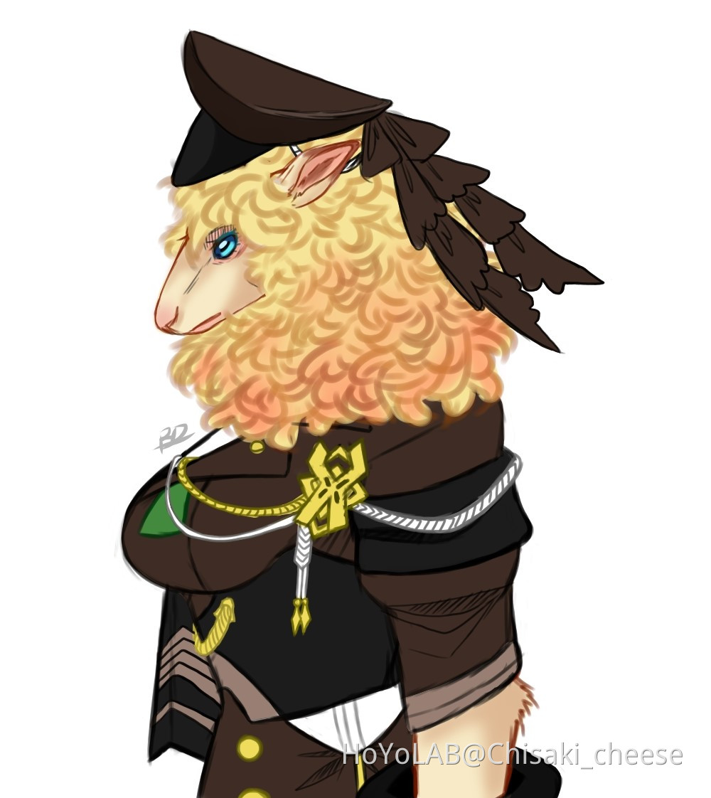 Durandal's hair is very fluffy and must be soft......like wool? Honkai ...