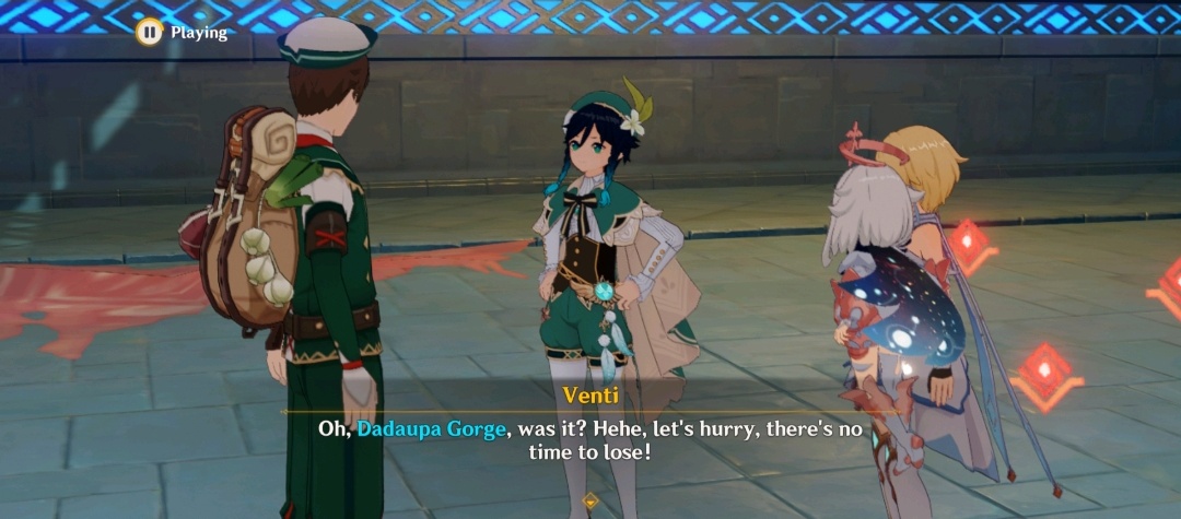 I was playing Venti's Story Quest on my Alt Account | Genshin Impact ...