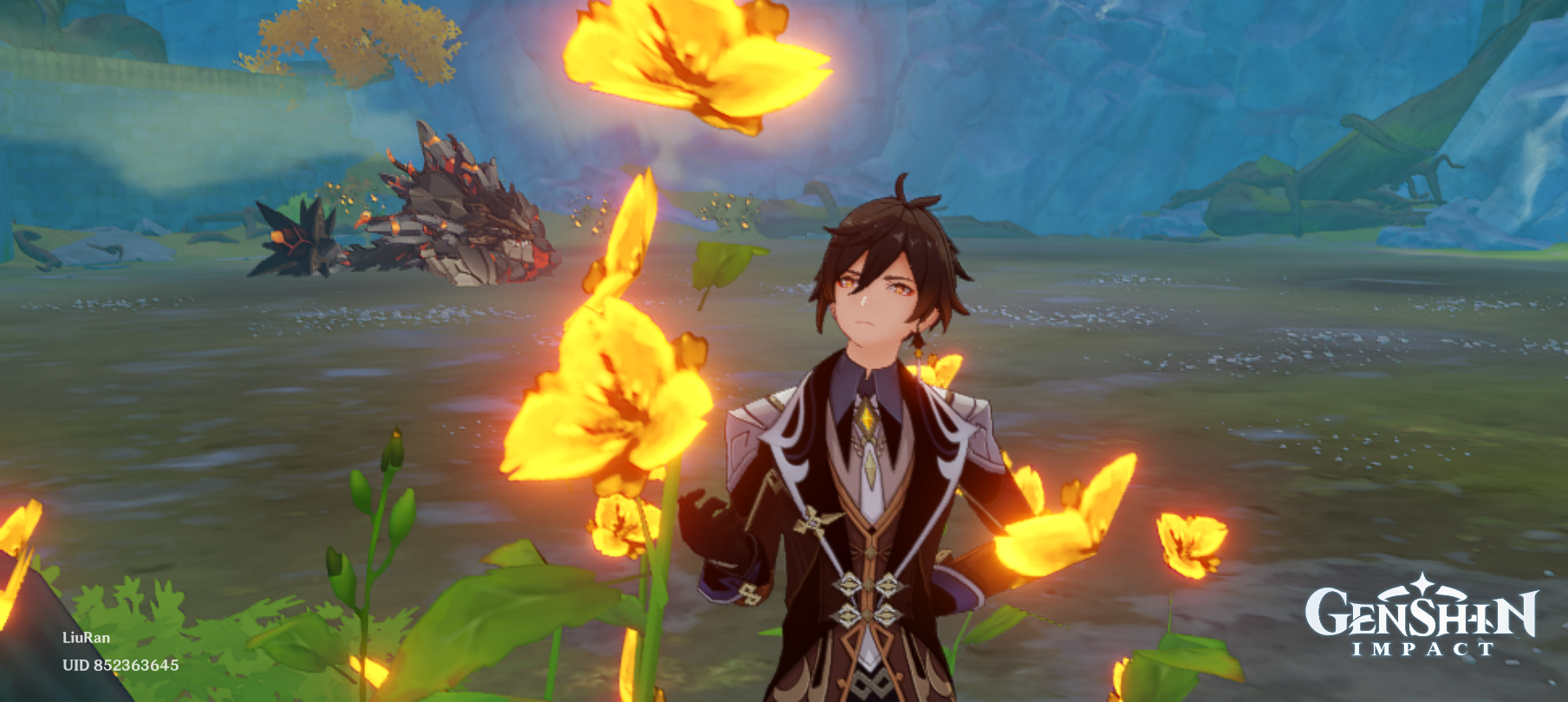 Taking Zhongli to farm for Xiao ( Daily Adventure June -7) Genshin ...