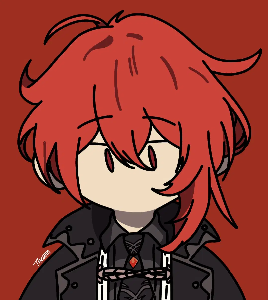 Chibi Master Diluc Genshin Impact | HoYoLAB