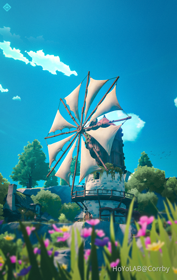 Summer Day in Springvale Genshin Impact | HoYoLAB