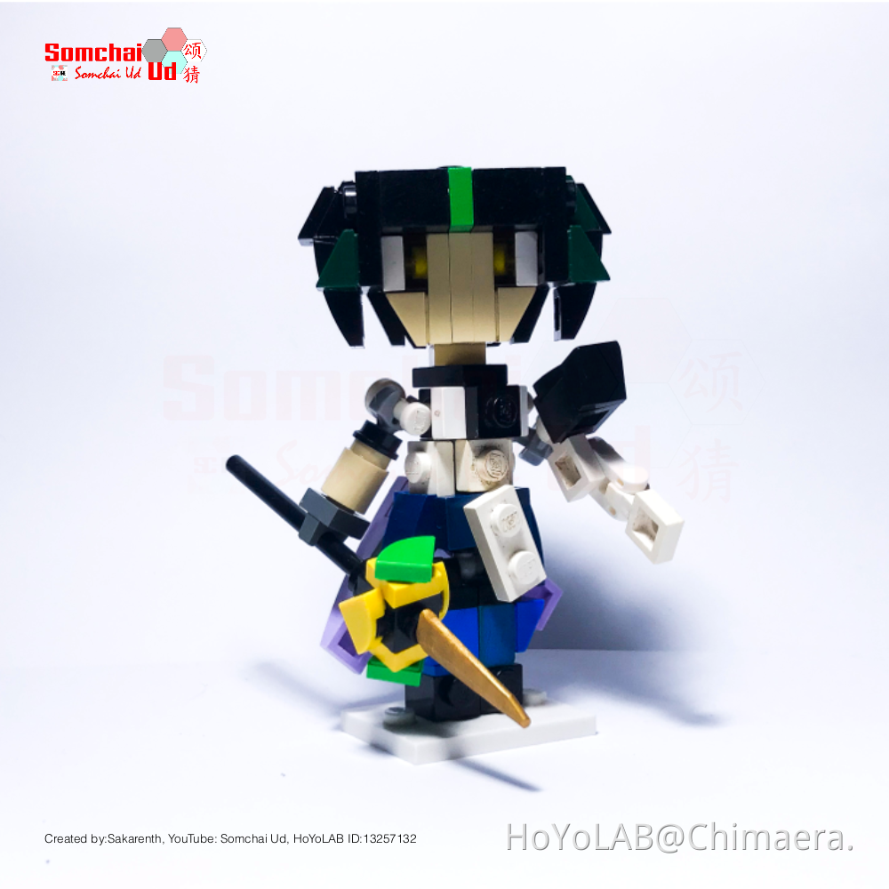 More details of my LEGO Xiao Chibi~ Genshin Impact | HoYoLAB