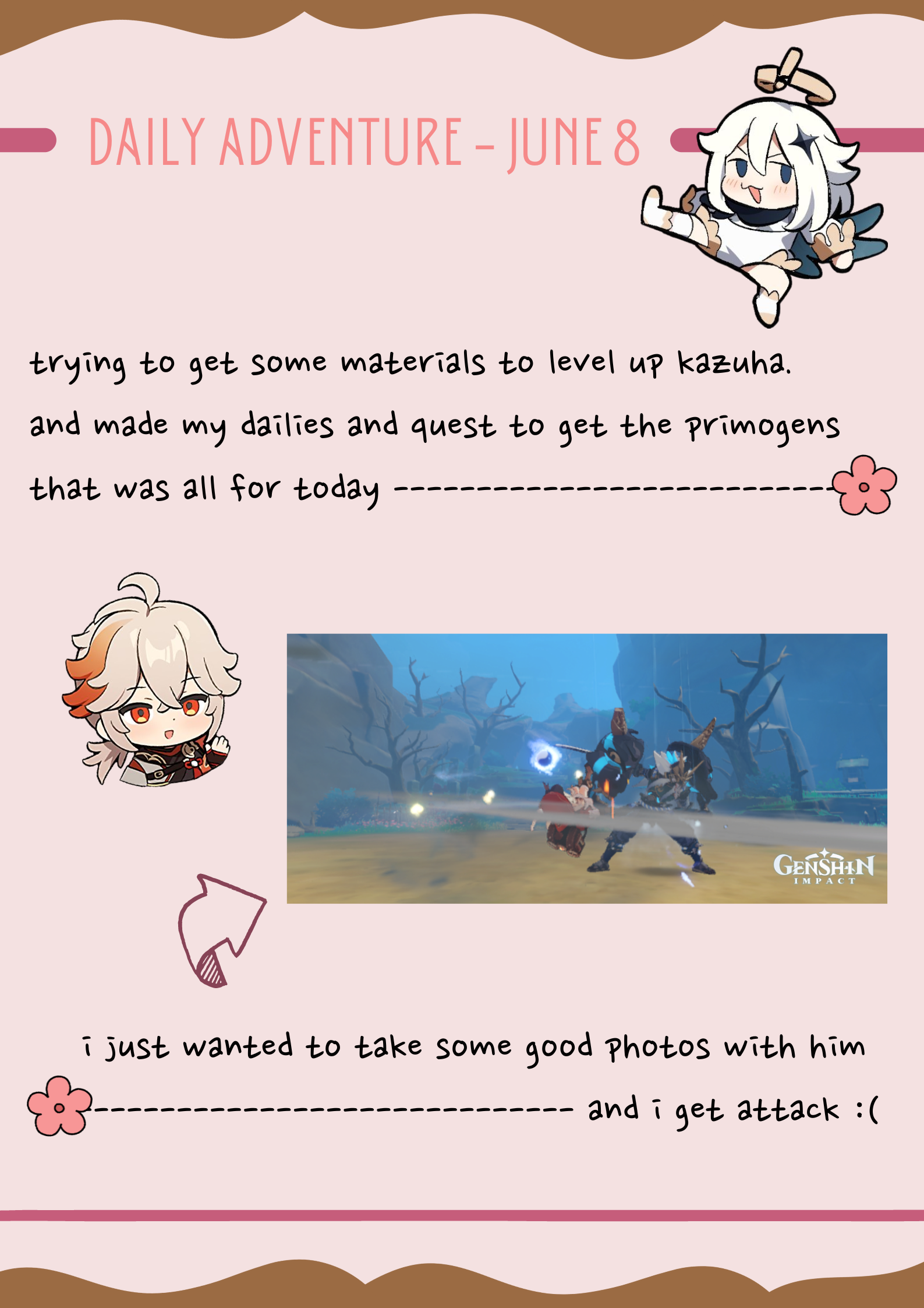 (Wednesday) Daily Adventure!! Genshin Impact | HoYoLAB