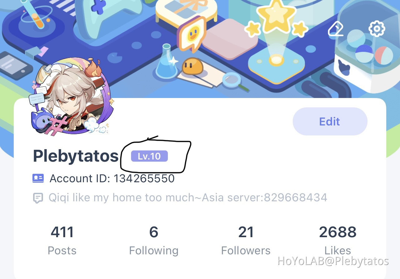 You have leveled up!!! | HoYoLAB