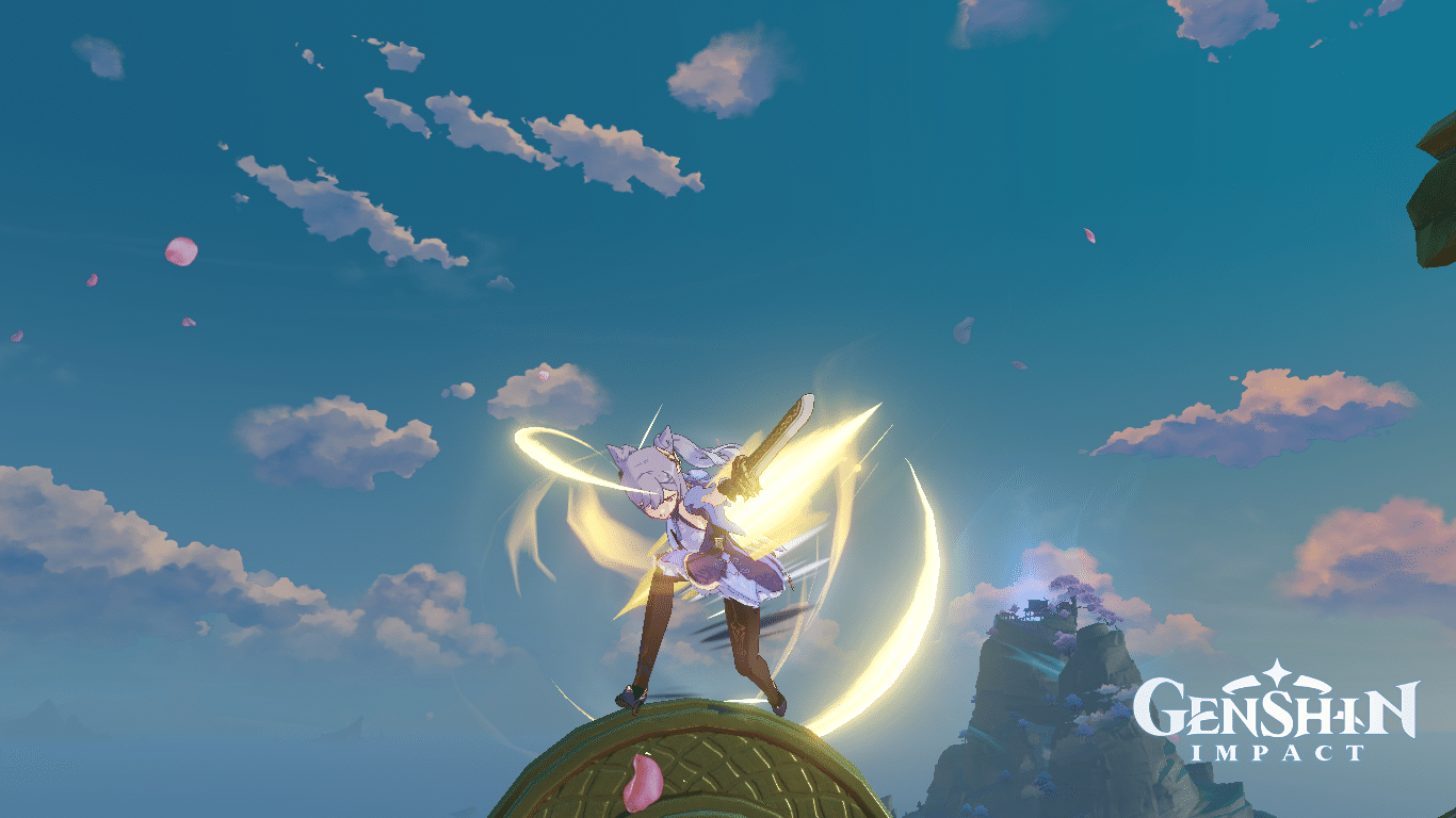 just some of Keqing's normal attacks Genshin Impact | HoYoLAB