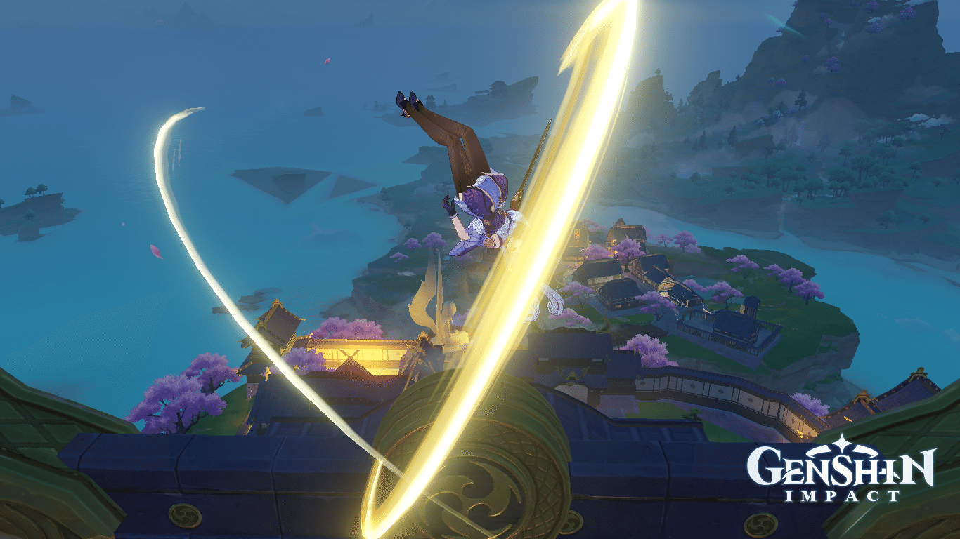 just some of Keqing's normal attacks Genshin Impact | HoYoLAB