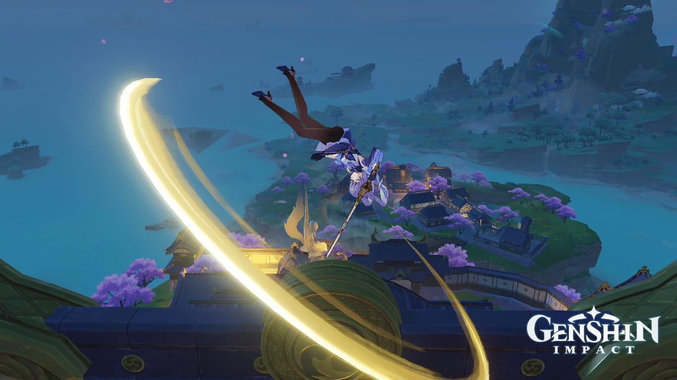 just some of Keqing's normal attacks Genshin Impact | HoYoLAB