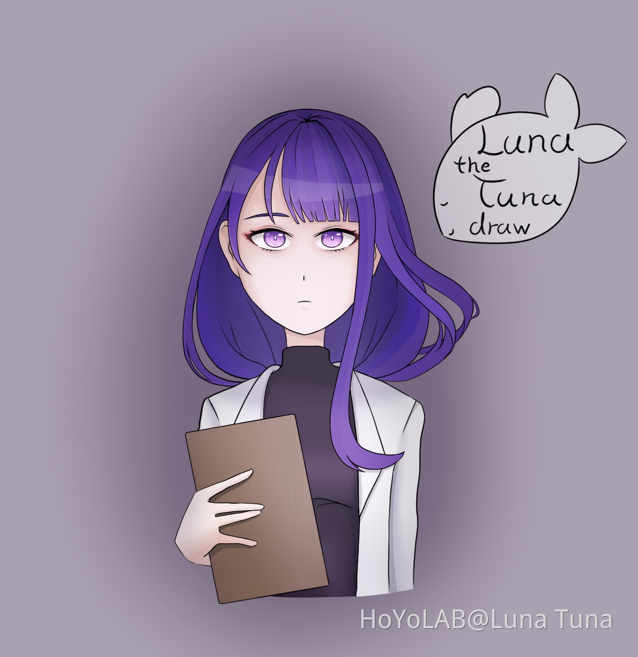 Ei drawing Genshin Impact | HoYoLAB