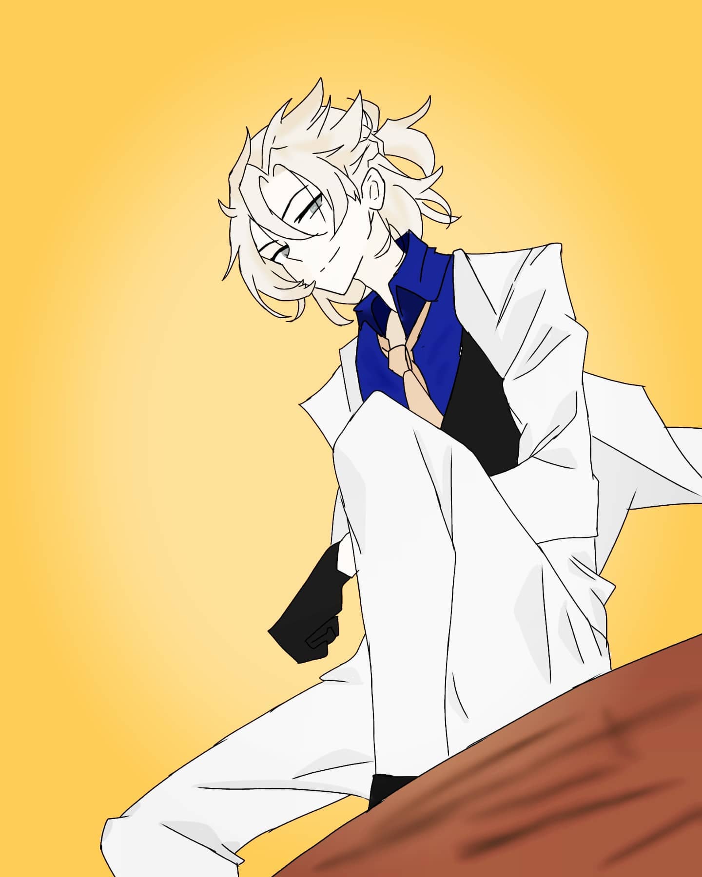 Tuxedo Albedo Genshin Impact | HoYoLAB