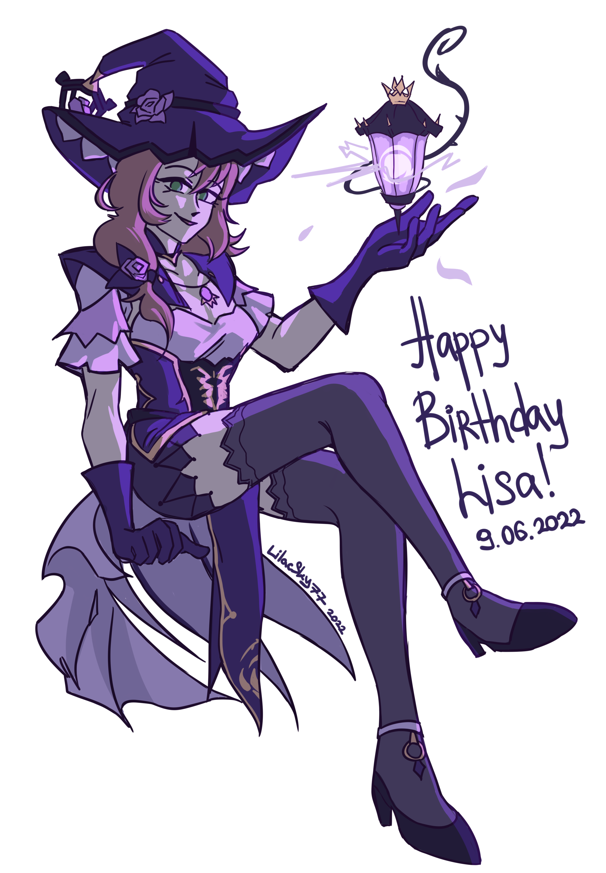 Happy Birthday Lisa! :) Genshin Impact | HoYoLAB