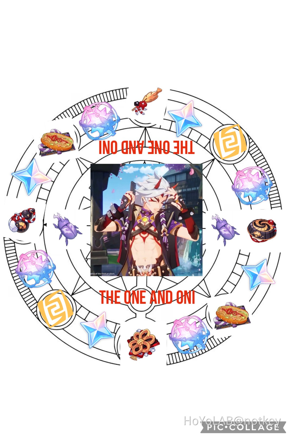 Arataki Itto Summoning Circle Genshin Impact | HoYoLAB