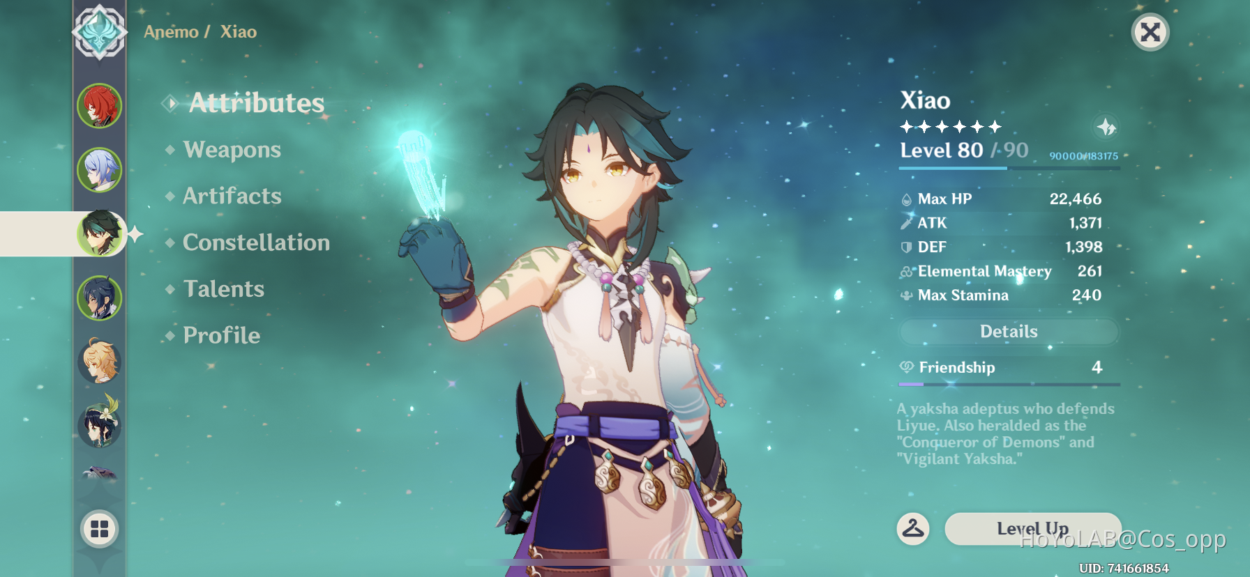 Xiao Genshin Impact | HoYoLAB