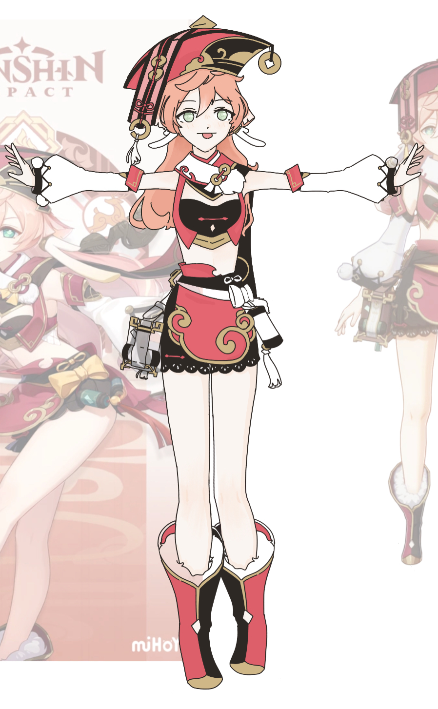 wip yanfei art pt 2 :D Genshin Impact | HoYoLAB