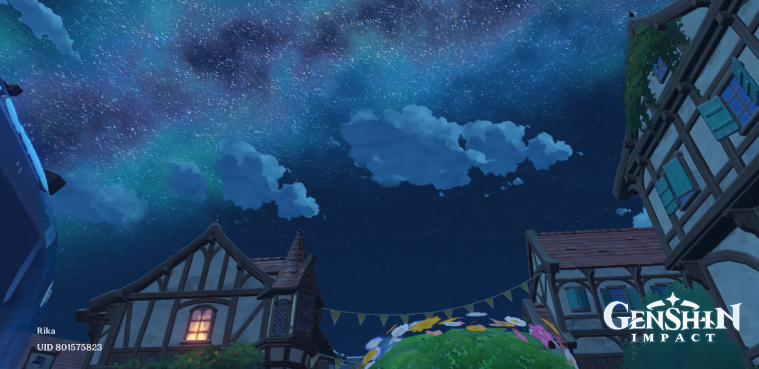 In-game Night Sky Genshin Impact | HoYoLAB