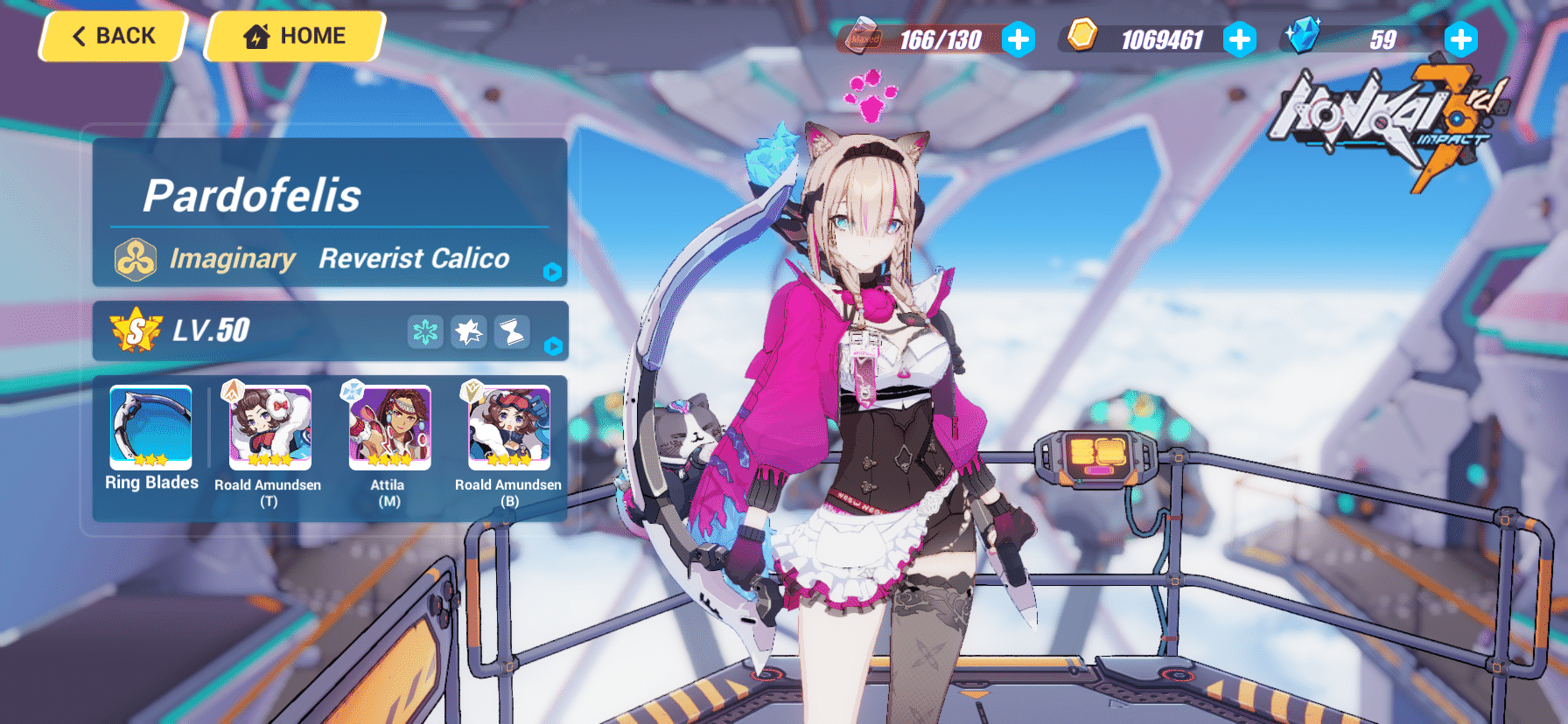 Felis skin Honkai Impact 3rd | HoYoLAB