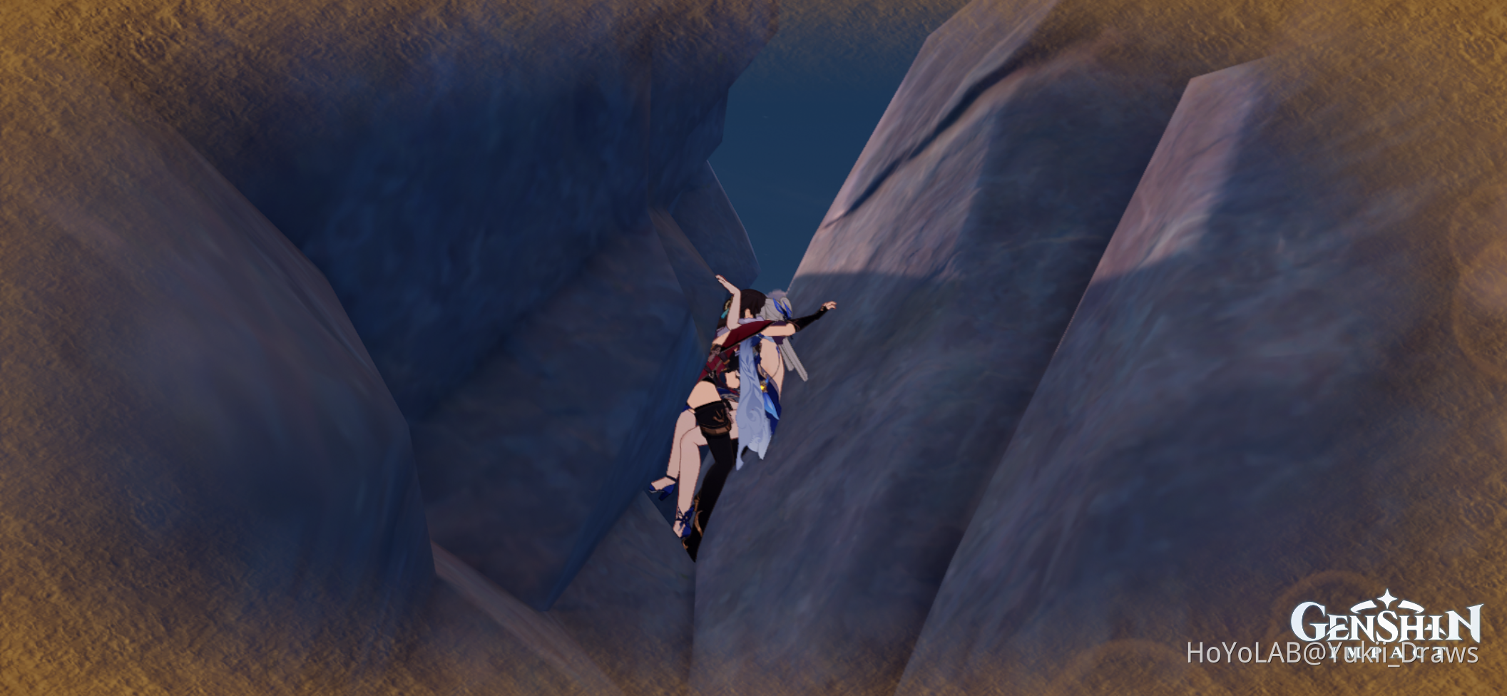 they kiss Genshin Impact | HoYoLAB