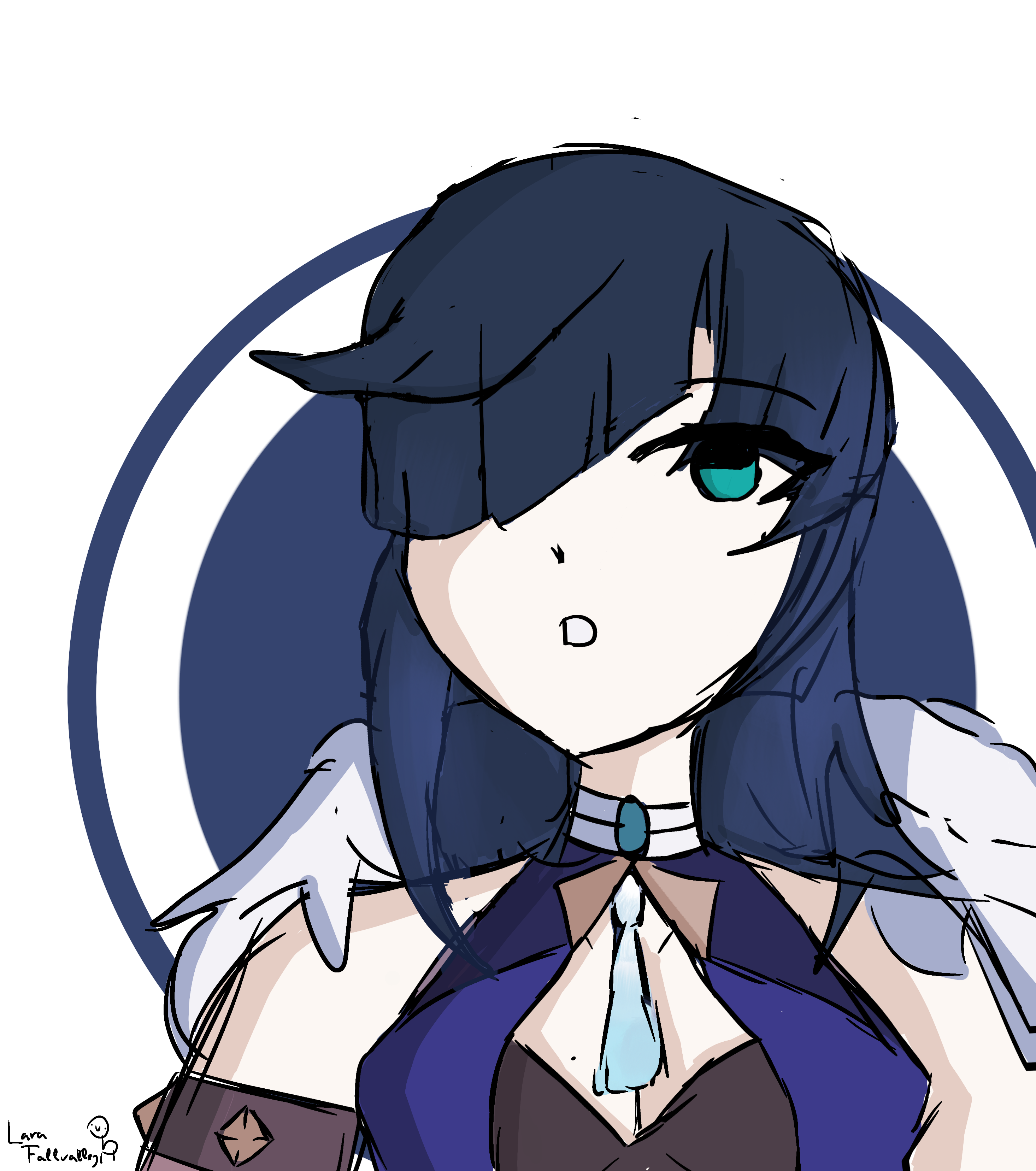 Yelan fanart Genshin Impact | HoYoLAB
