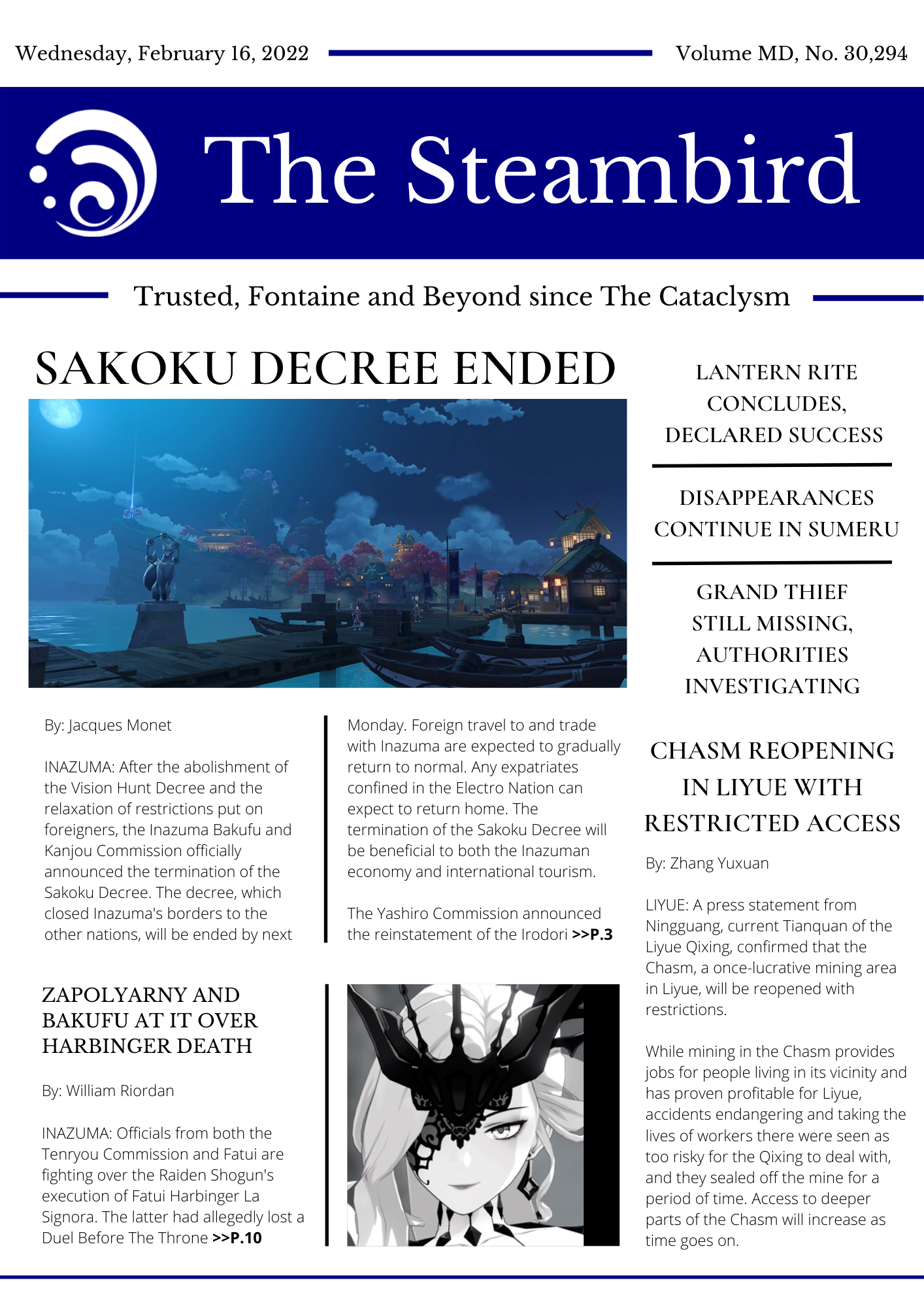 The Steambird Genshin Impact | HoYoLAB