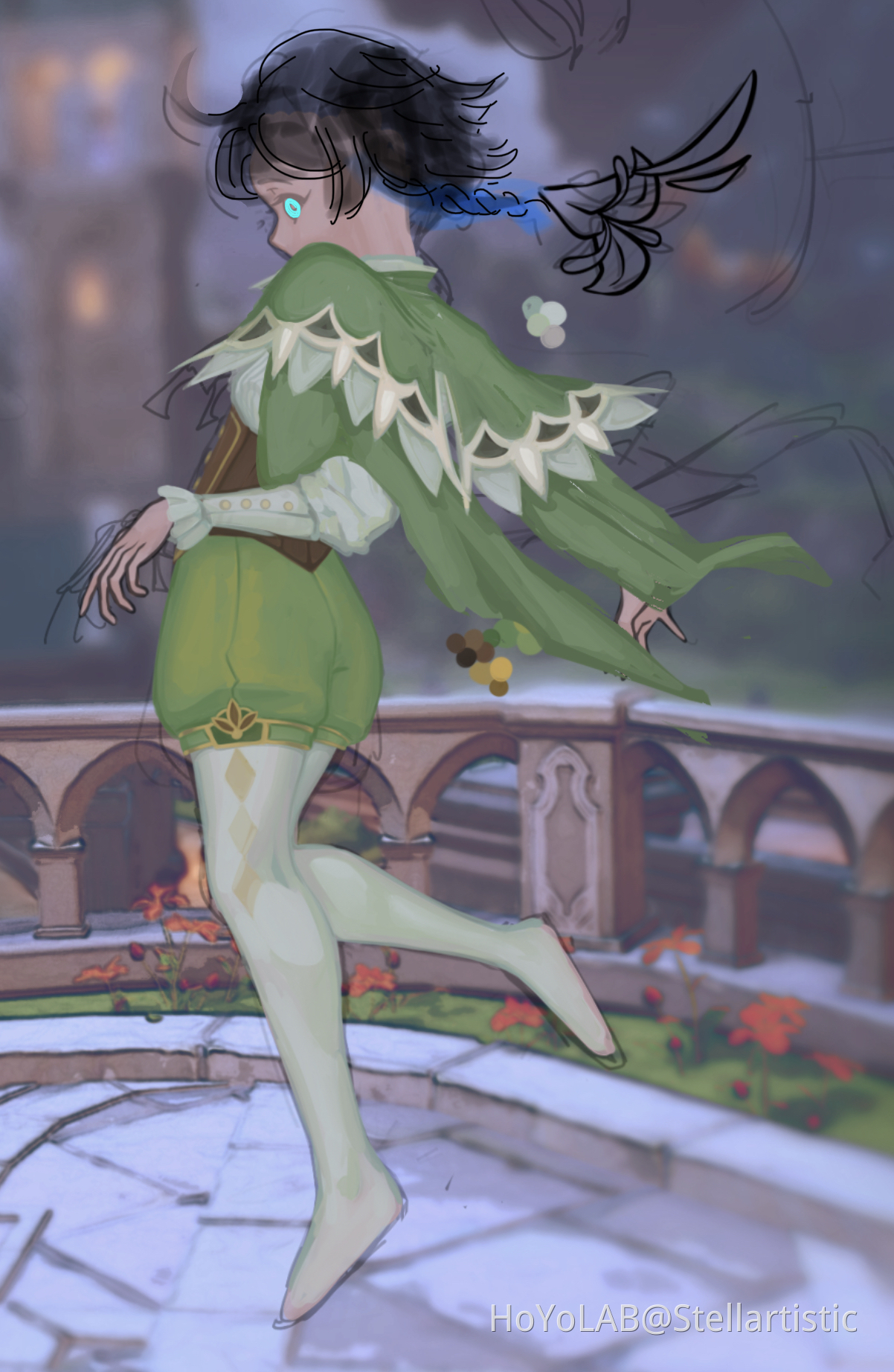 More progress on venti [WIP] Genshin Impact | HoYoLAB