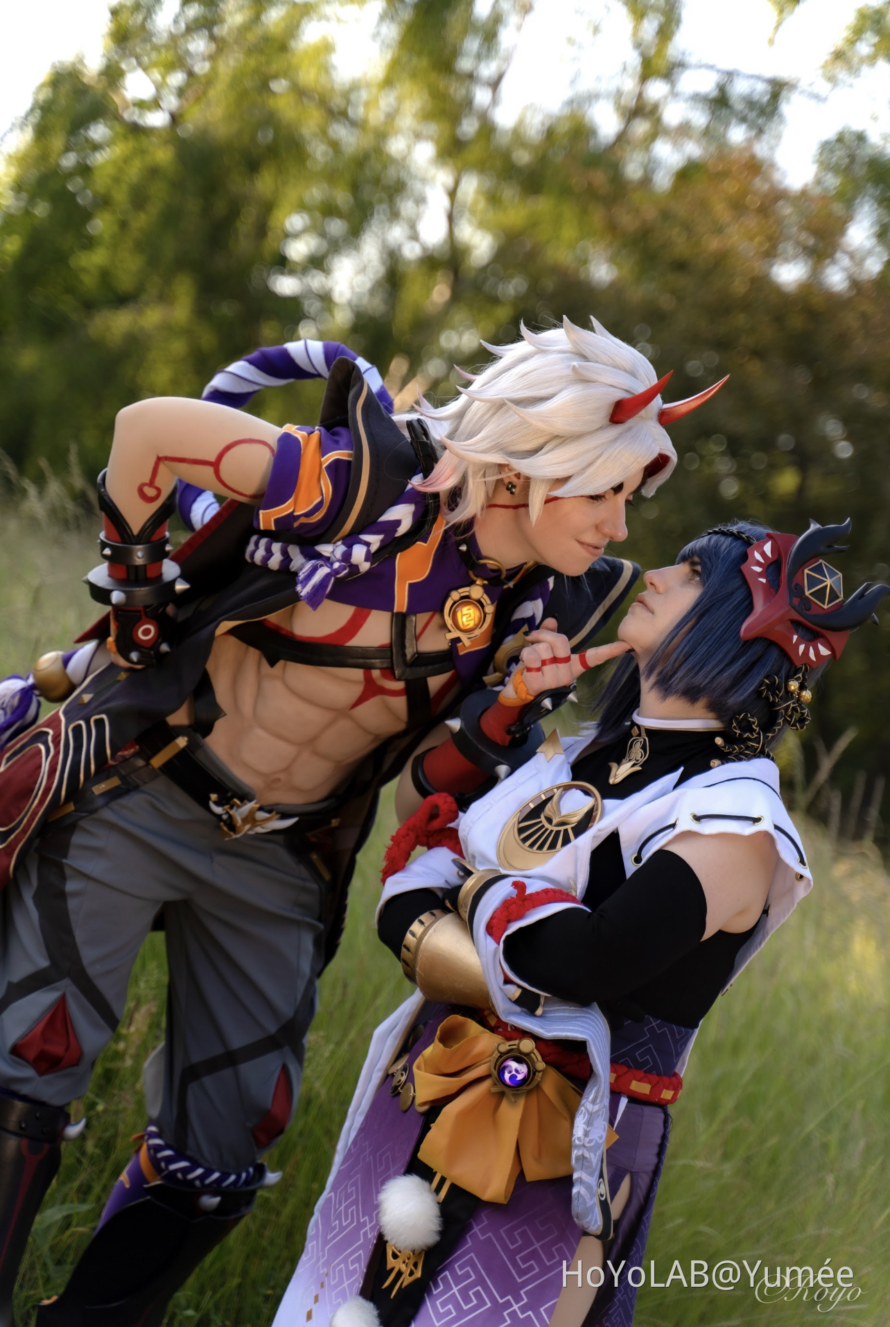 Handmade Itto and Sara Cosplay Genshin Impact | HoYoLAB