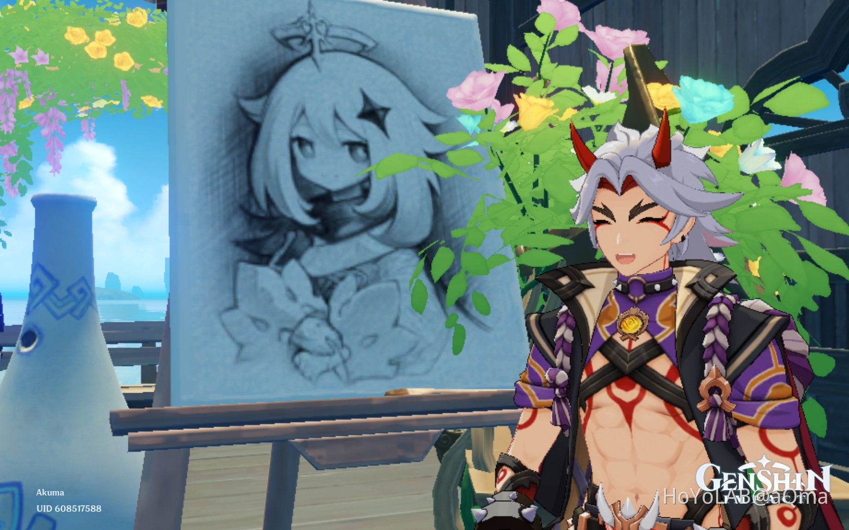 The artist and his art ╰ (´꒳`) ╯ Genshin Impact | HoYoLAB