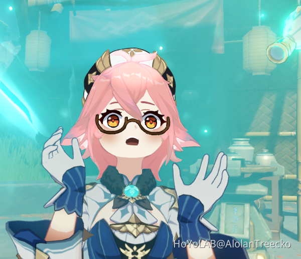 Sucrose and Yae Miko Hair Color Swap + Bonus Genshin Impact | HoYoLAB