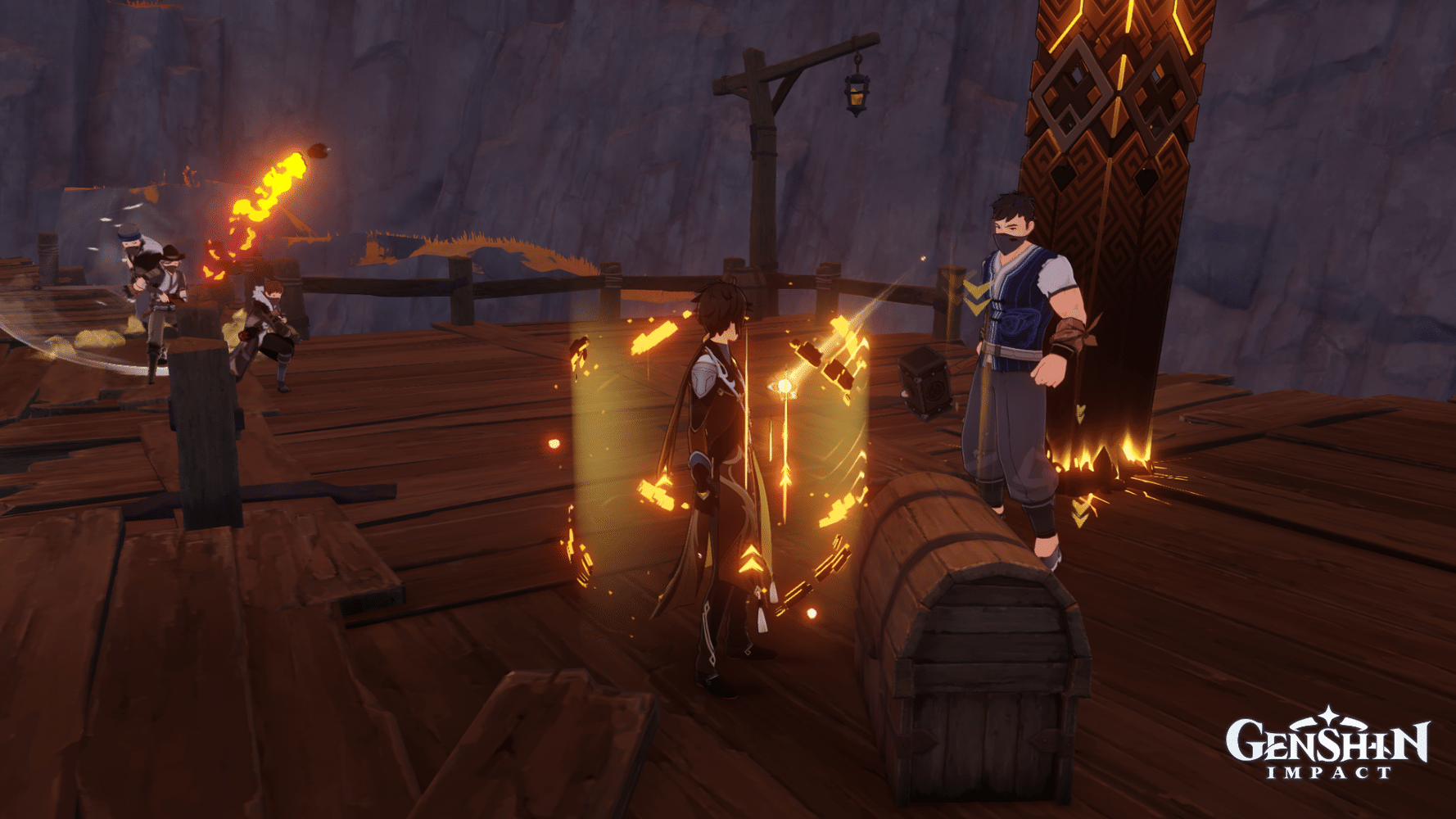 Hidden common chest in the Chasm Genshin Impact | HoYoLAB