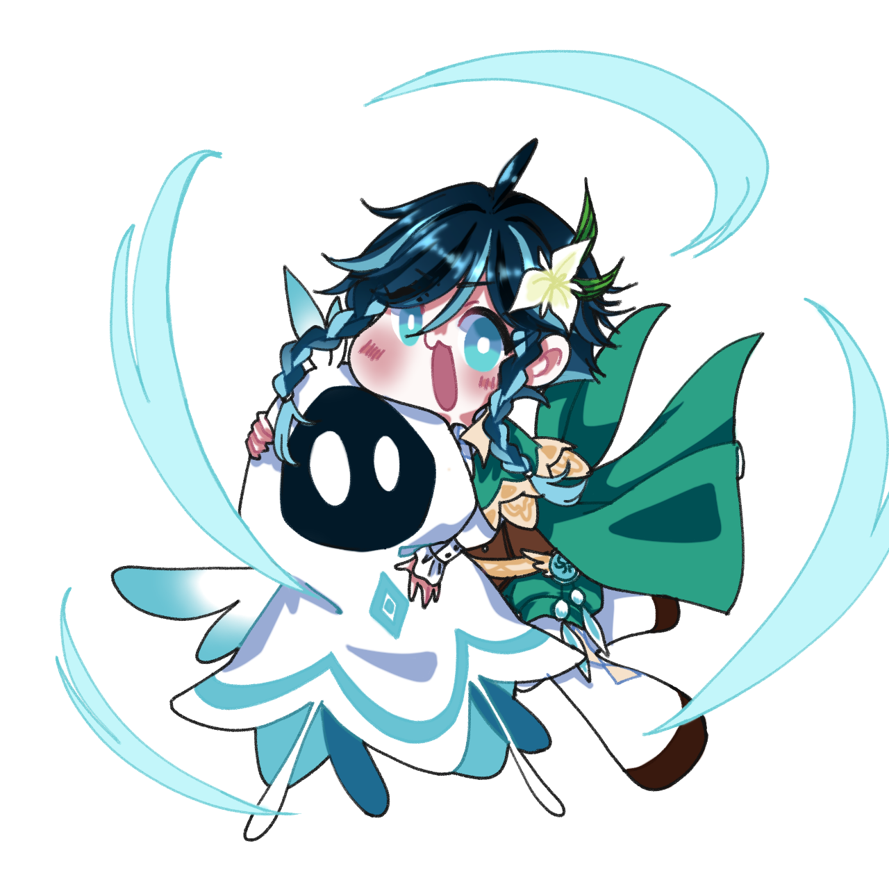 Venti chibi Genshin Impact | HoYoLAB