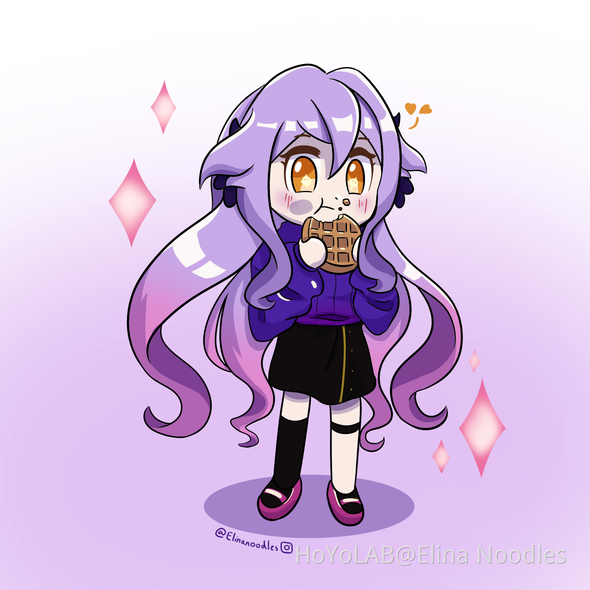 I drew chibi Sirin! Honkai Impact 3rd | HoYoLAB