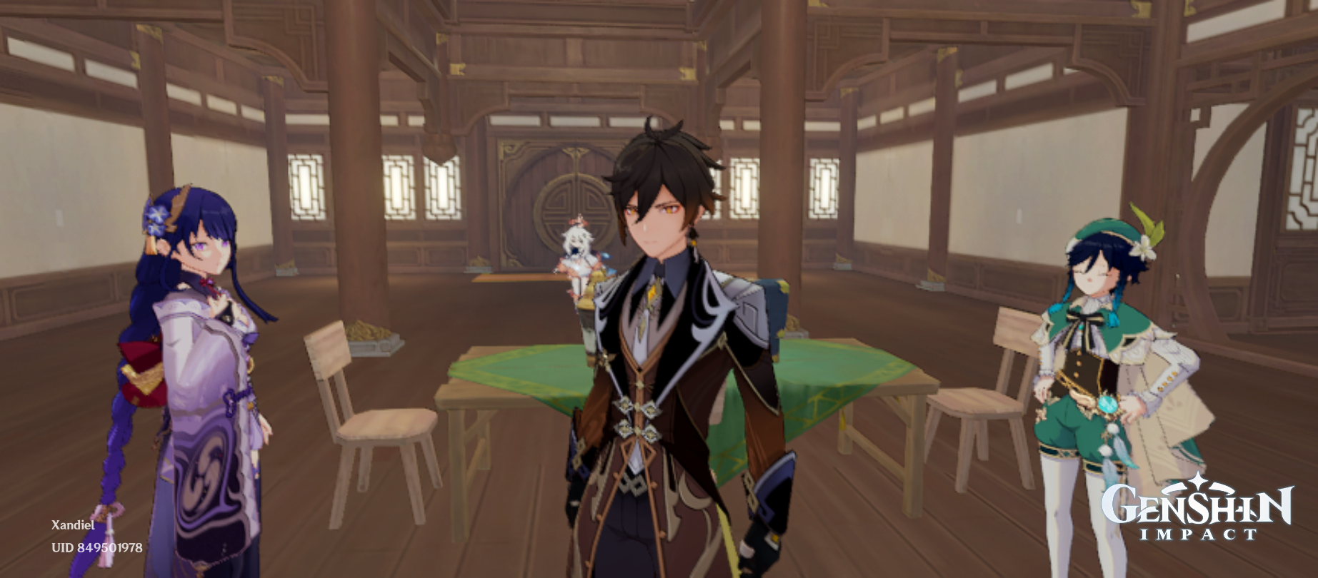 The Archons Just hanging out in my sereniteapot. Genshin Impact | HoYoLAB