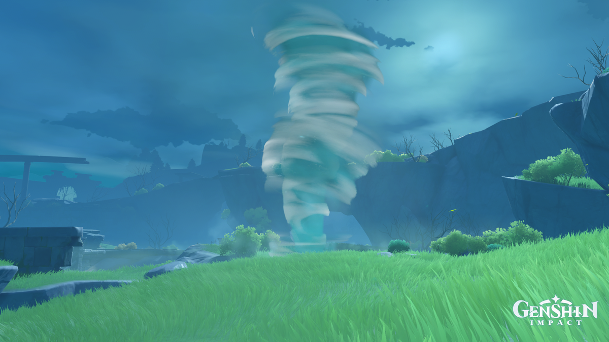 Tornadoes in Stormterror's Lair Genshin Impact | HoYoLAB