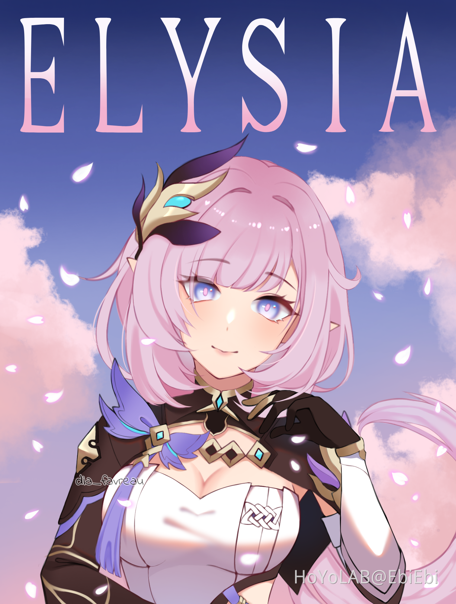 Dearest Elysia~♪ [Fanart] Honkai Impact 3rd | HoYoLAB