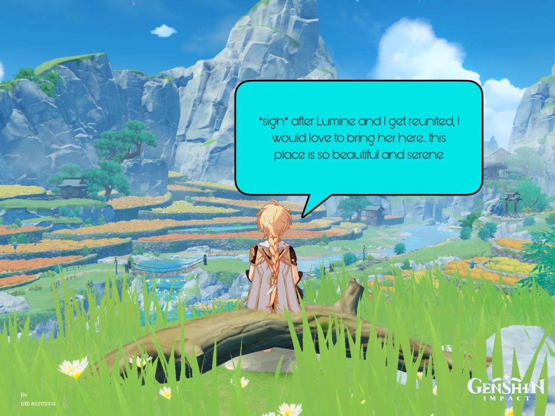 Aether thinking about Lumine | Genshin Impact | HoYoLAB