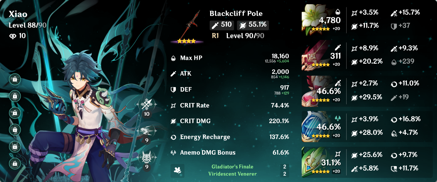 xiao Genshin Impact | HoYoLAB