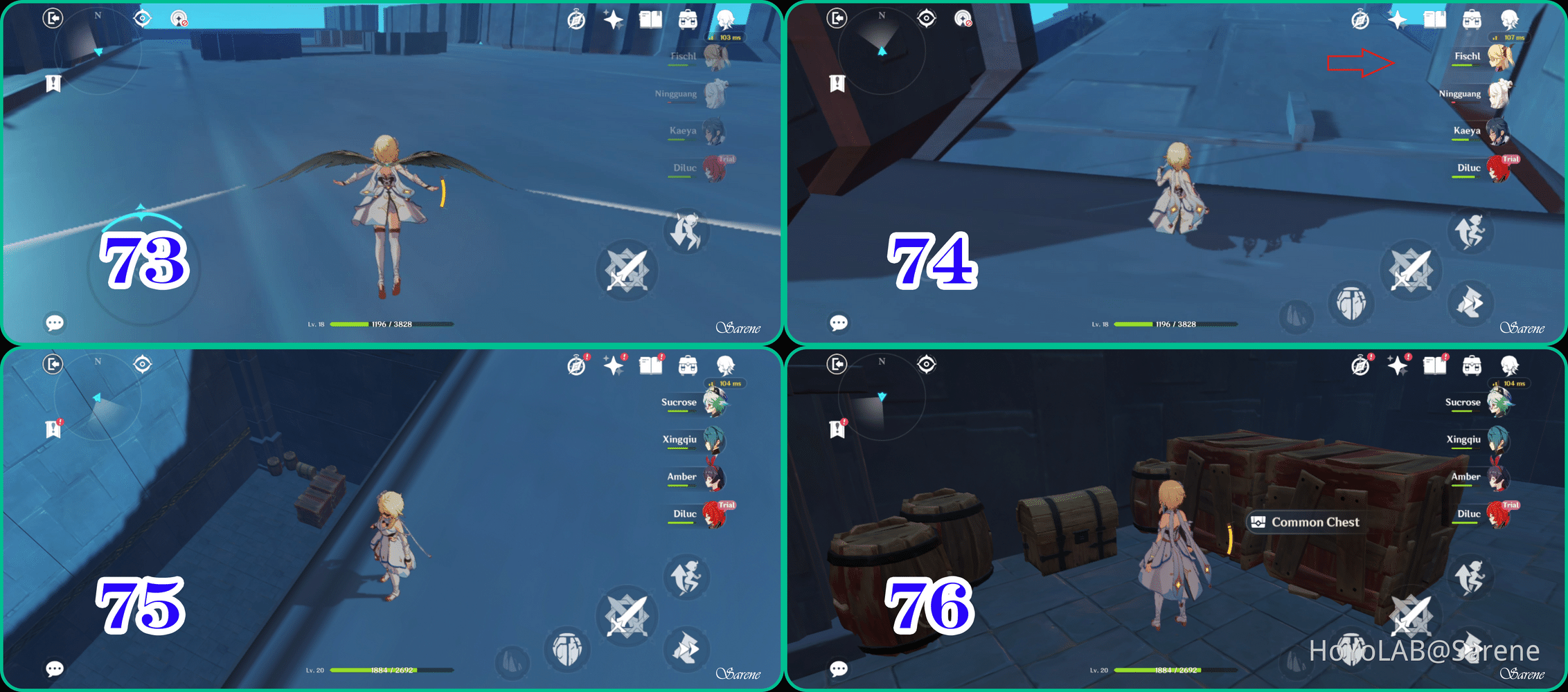 [Domain Chests] Retrieve the Holy Lyre der Himmel (4 Chests + 1 Secret ...