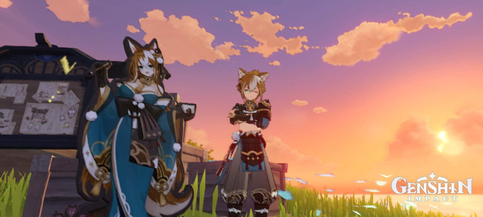 Gorou and his sister...? Genshin Impact | HoYoLAB