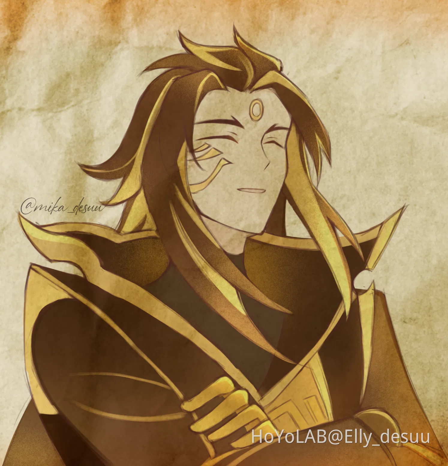 Menogias (geo yaksha) Genshin Impact | HoYoLAB