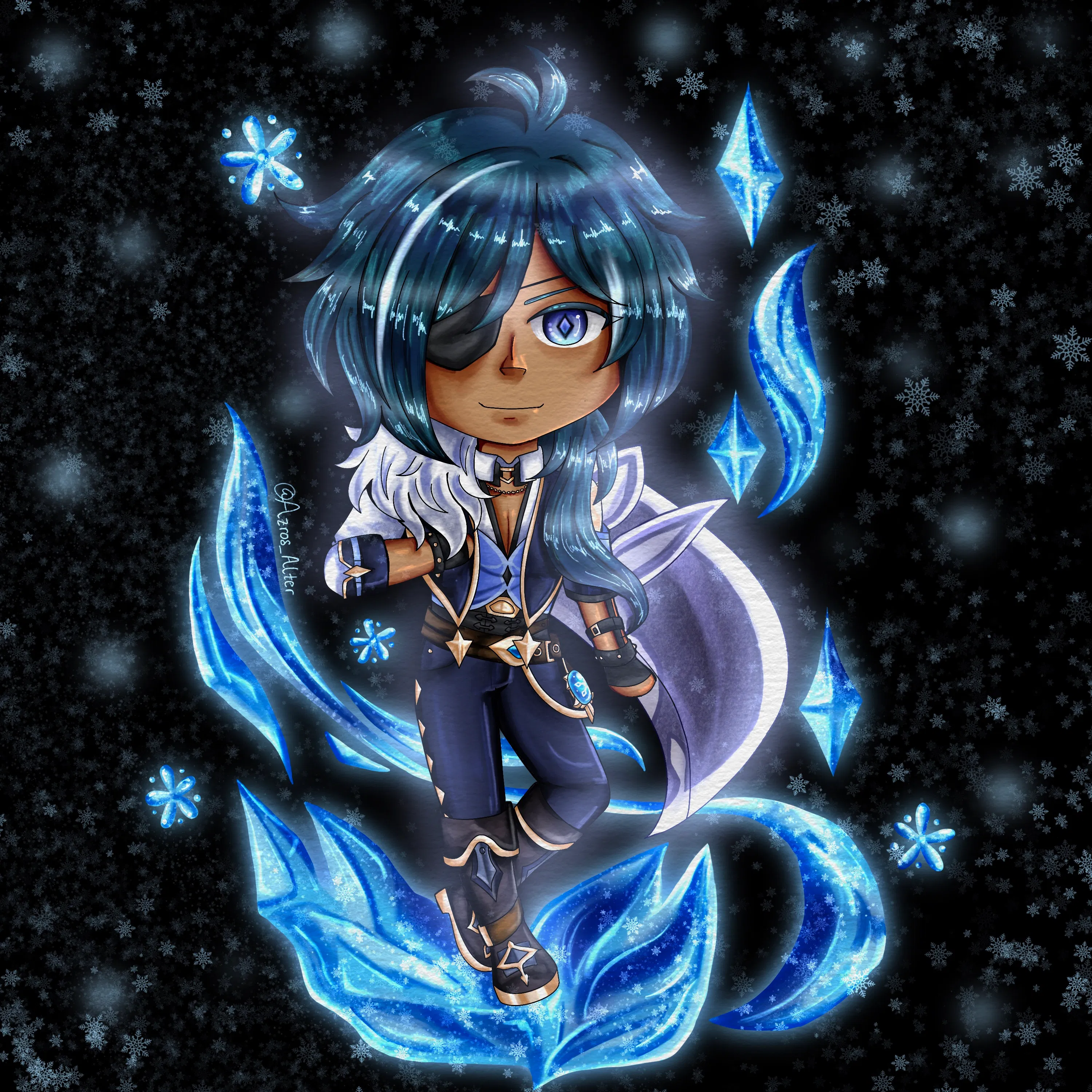 Kaeya Chibi Genshin Impact | HoYoLAB